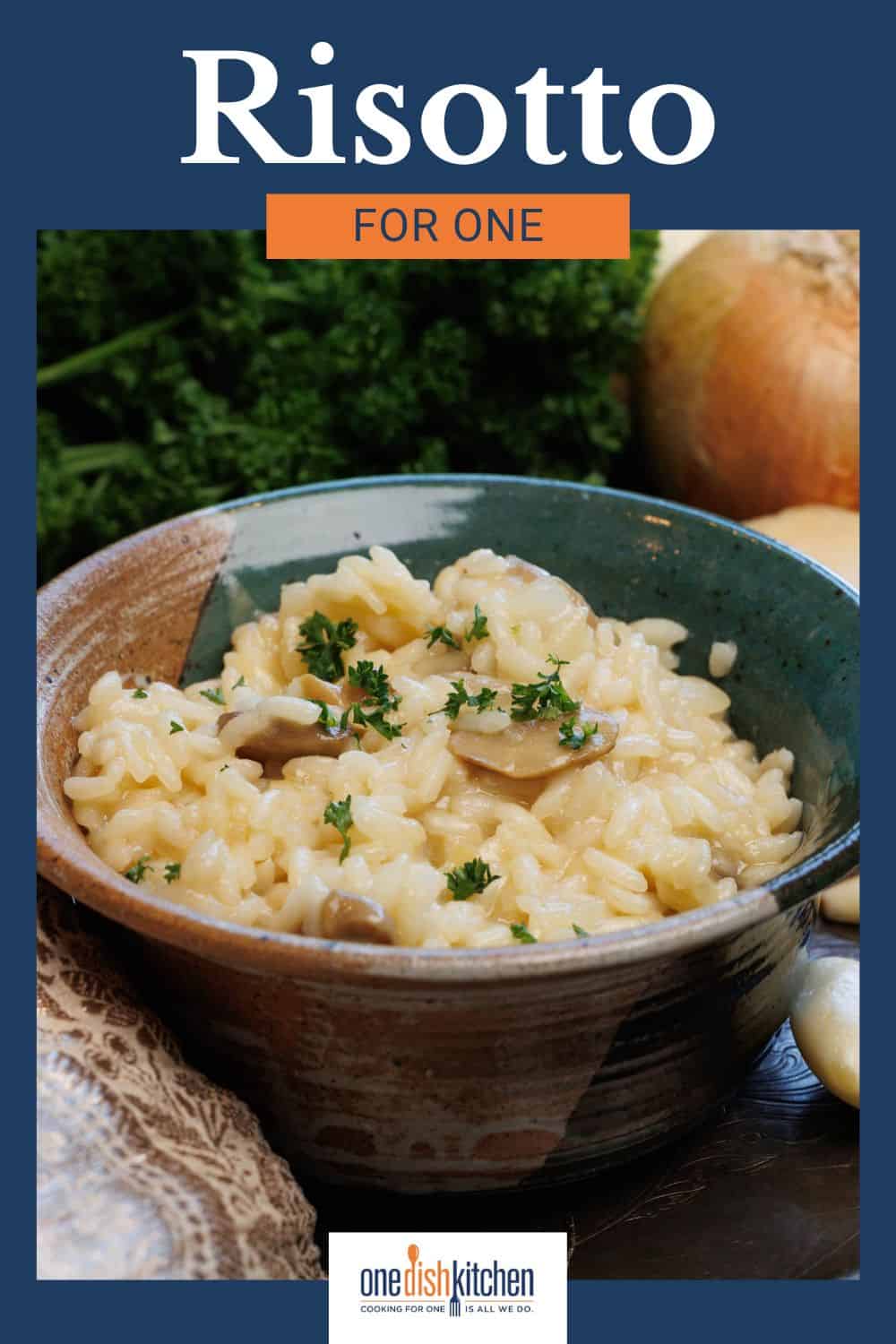 Risotto For One - One Dish Kitchen