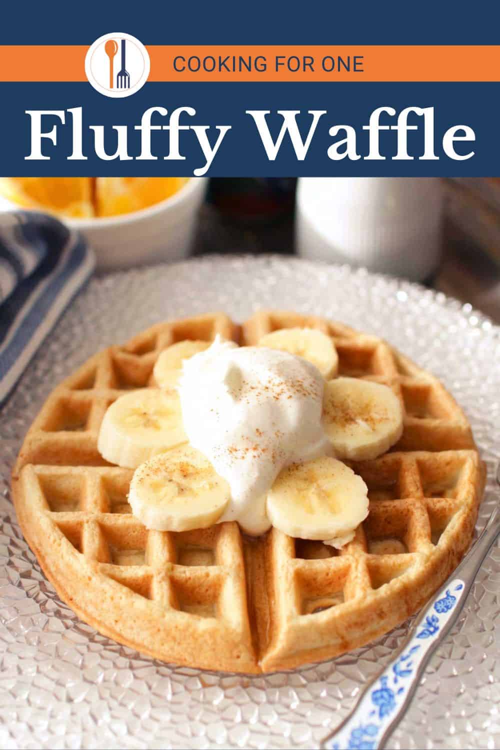 Waffle Recipe For One - One Dish Kitchen