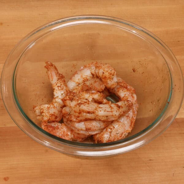 BBQ Shrimp For One - One Dish Kitchen