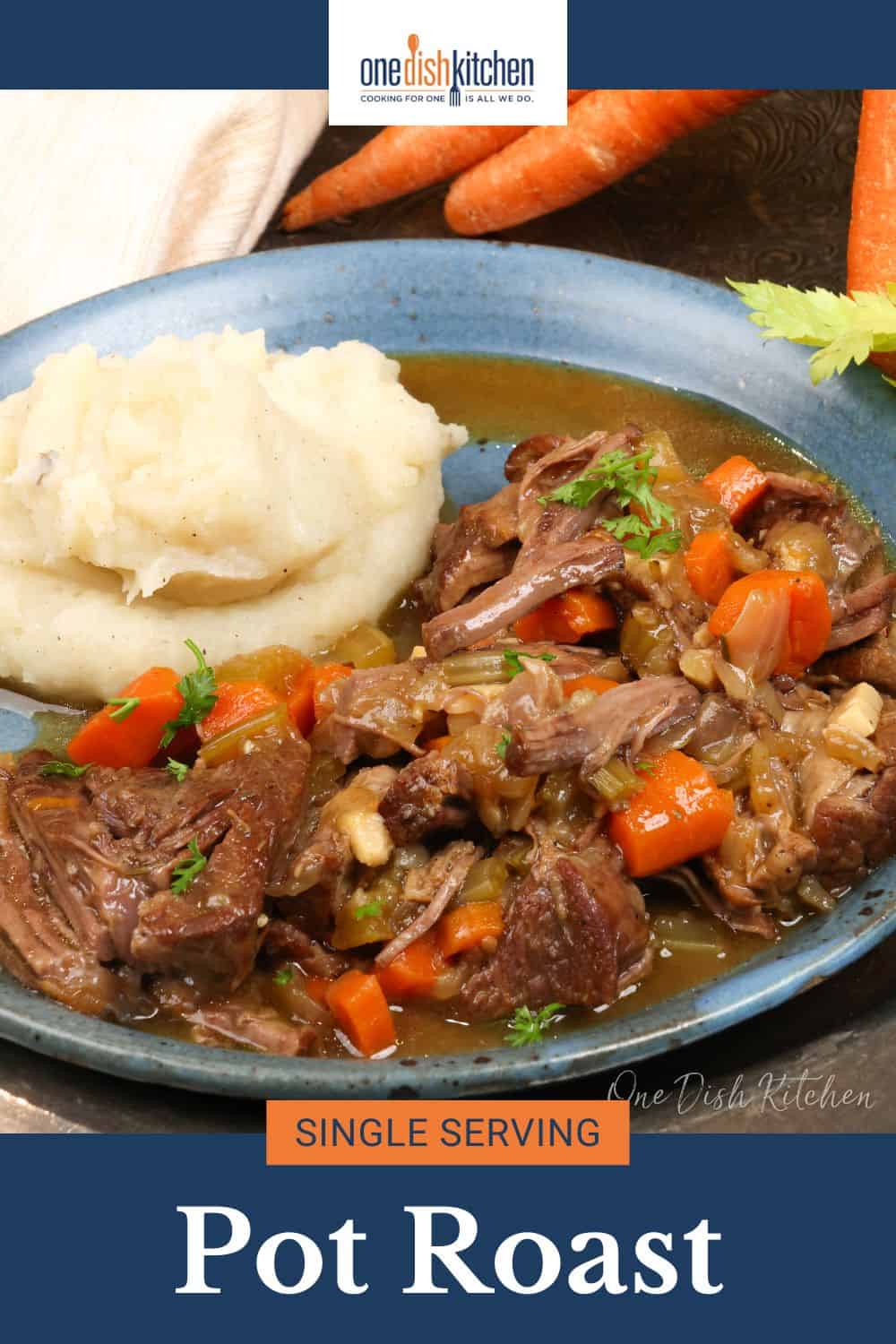 Pot Roast For One - One Dish Kitchen