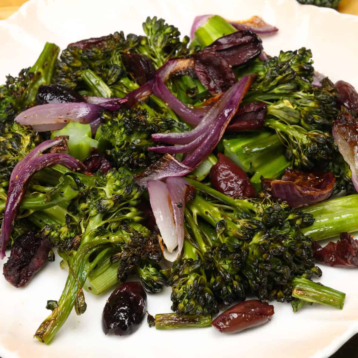 Roasted Broccolini For One - One Dish Kitchen