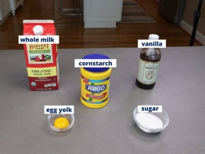 Custard For One - One Dish Kitchen