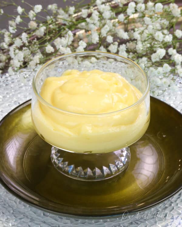 Custard For One - One Dish Kitchen