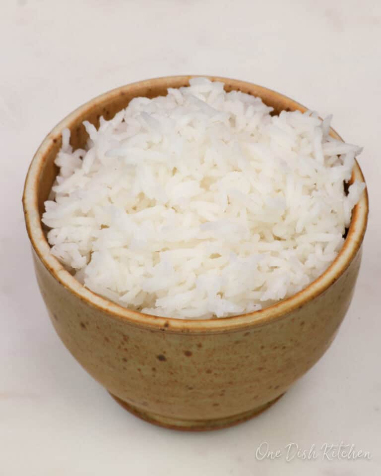 How To Cook Rice For One - One Dish Kitchen